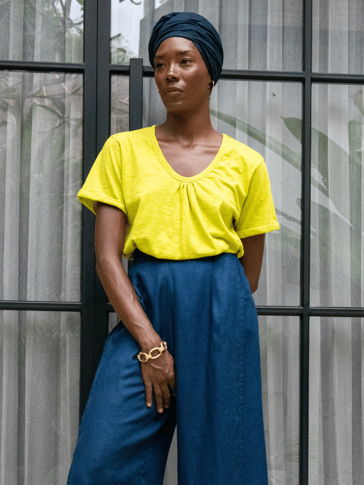 Nadine T-Shirt in Lime green - Kerry Grima – Veronica Pohle